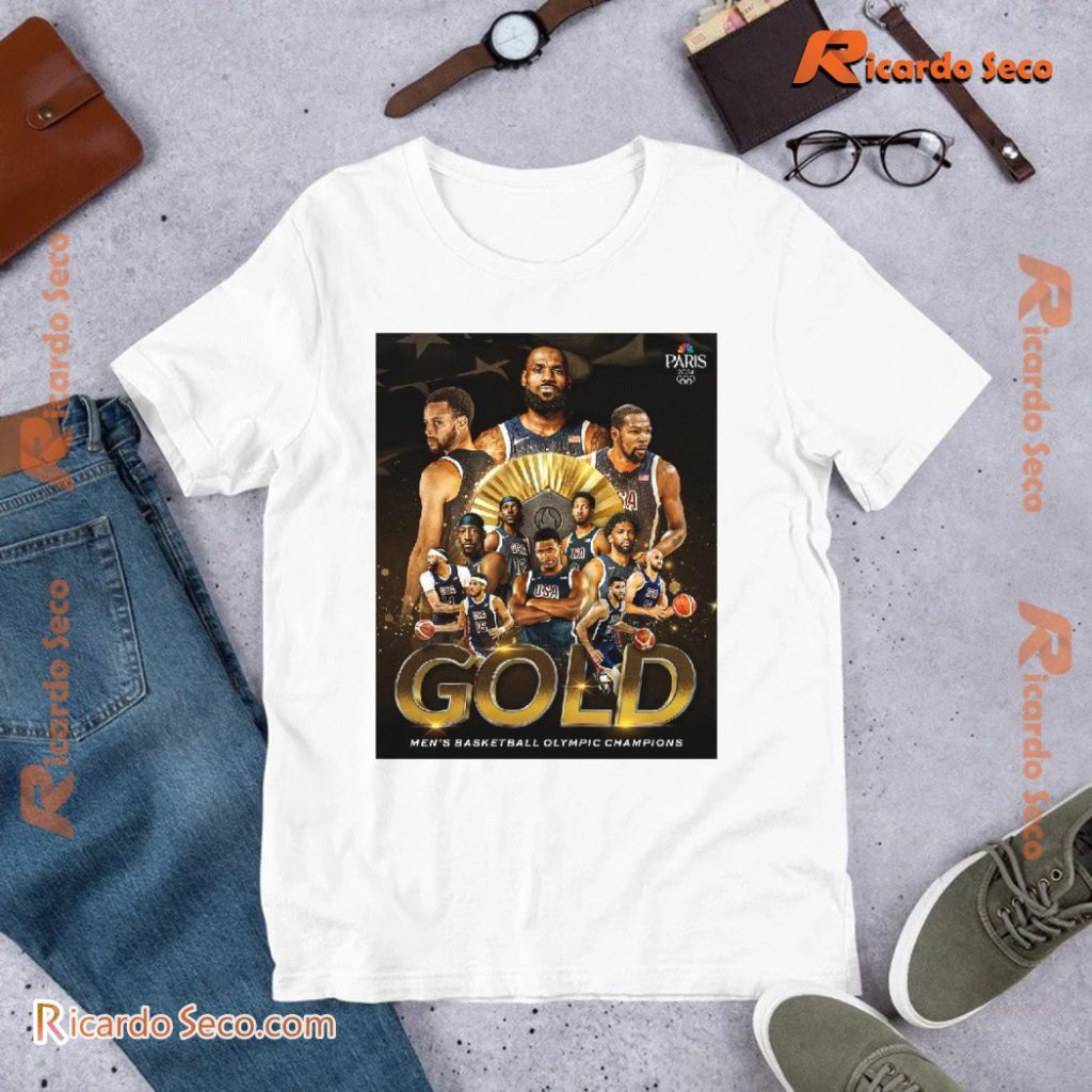 [Free Shipping + 20% Off] Men's Basketball Olympic Champions Again Bringing Home The Gold Medal ...