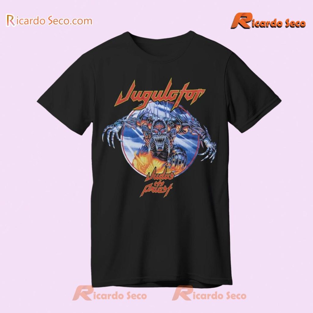 [Free Shipping + 20% Off] Judas Priest Jugulator Album Cover Unisex T ...