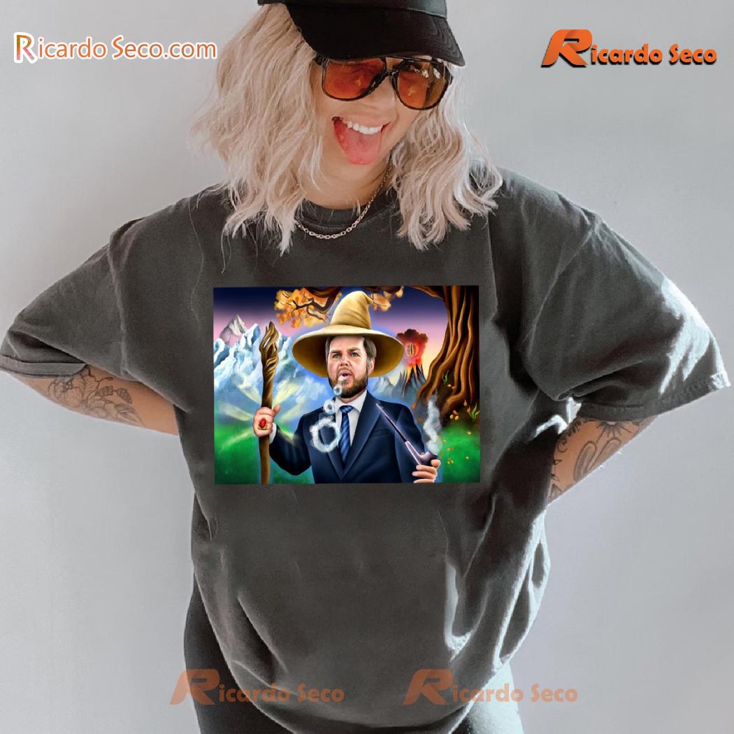 [Free Shipping + 20% Off] How Lord Of The Rings Shaped Jd Vance’s Politics Graphic Classic Men ...