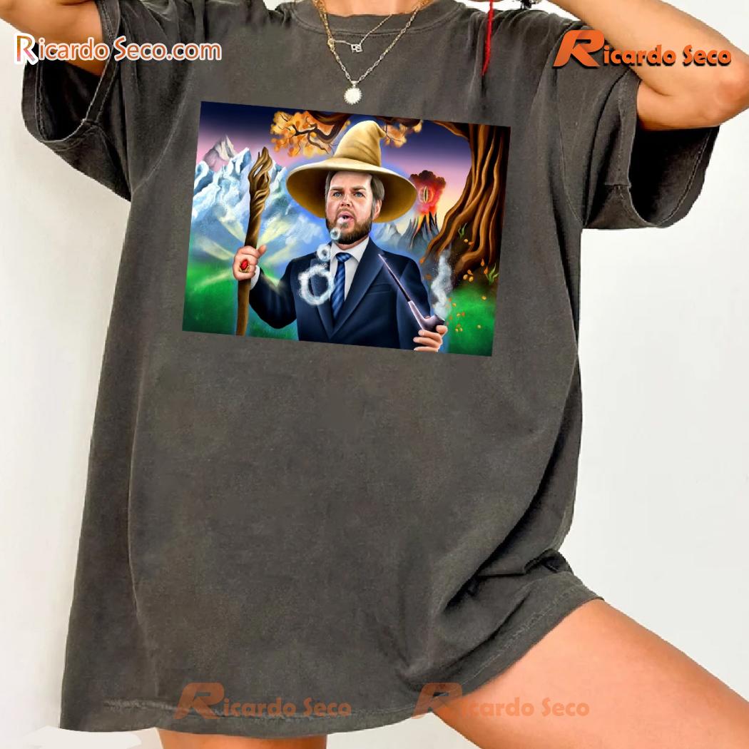 [Free Shipping + 20% Off] How Lord Of The Rings Shaped Jd Vance’s Politics Graphic Classic Men ...