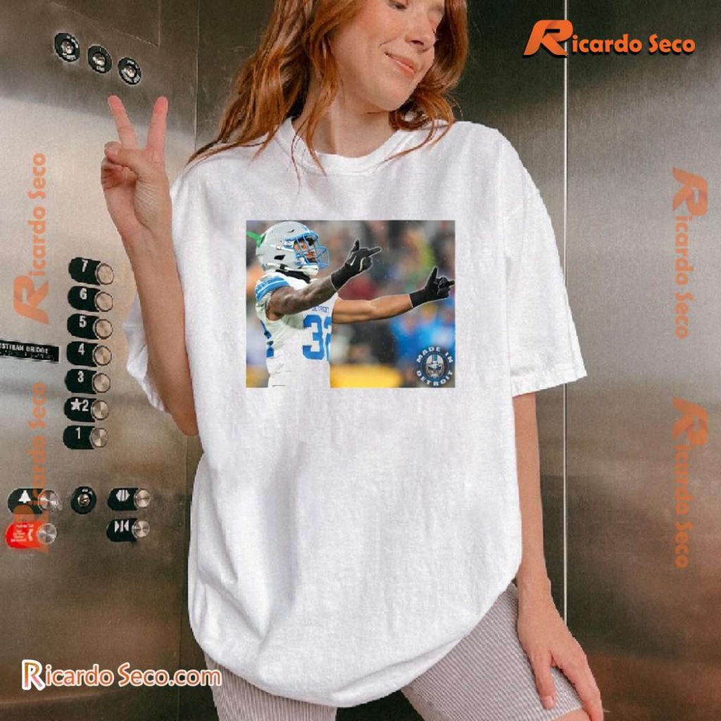 Detroit Lions Double Birds By Brian Branch Classic Men Shirt - Ricardo ...