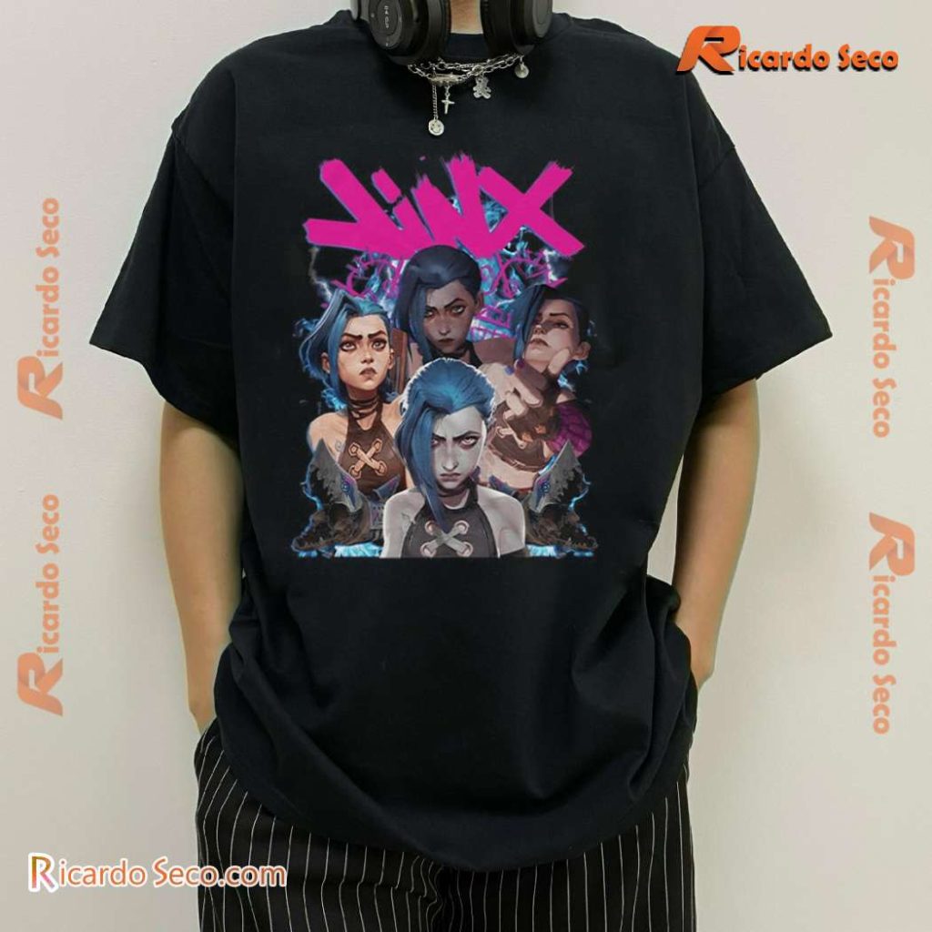 [Free Shipping + 20% Off] Jinx Arcane Vintage League Of Legends Classic ...
