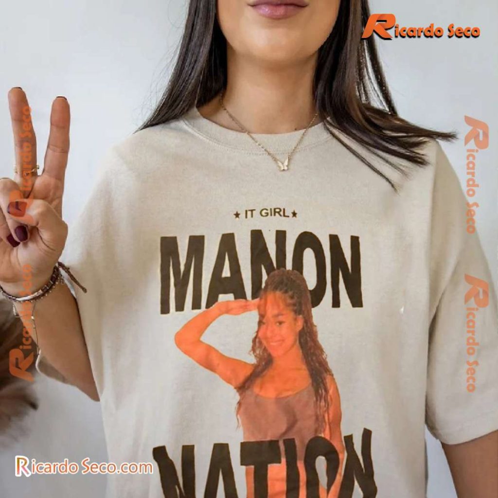 Manon Nation We Love You Gift For Fan Graphic Classic Men Shirt - Ricardo Seco Shop