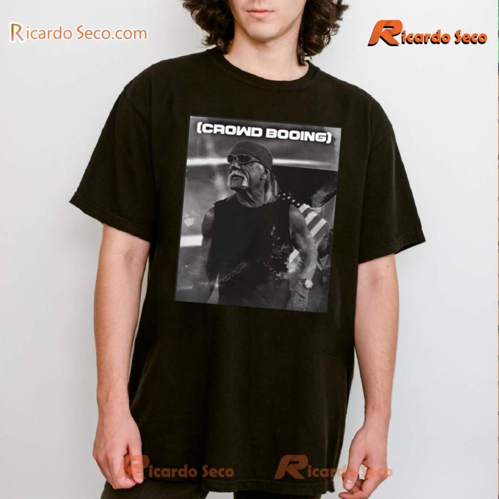 [Free Shipping + 20% Off] Hulk Hogan Crowd Booing Graphic Classic Men ...