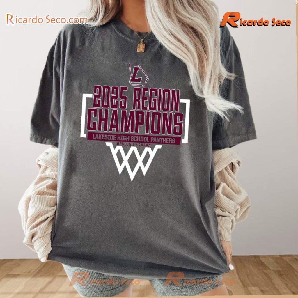 2025 Region Champions Lakeside High School Panthers Shirt - Ricardo ...