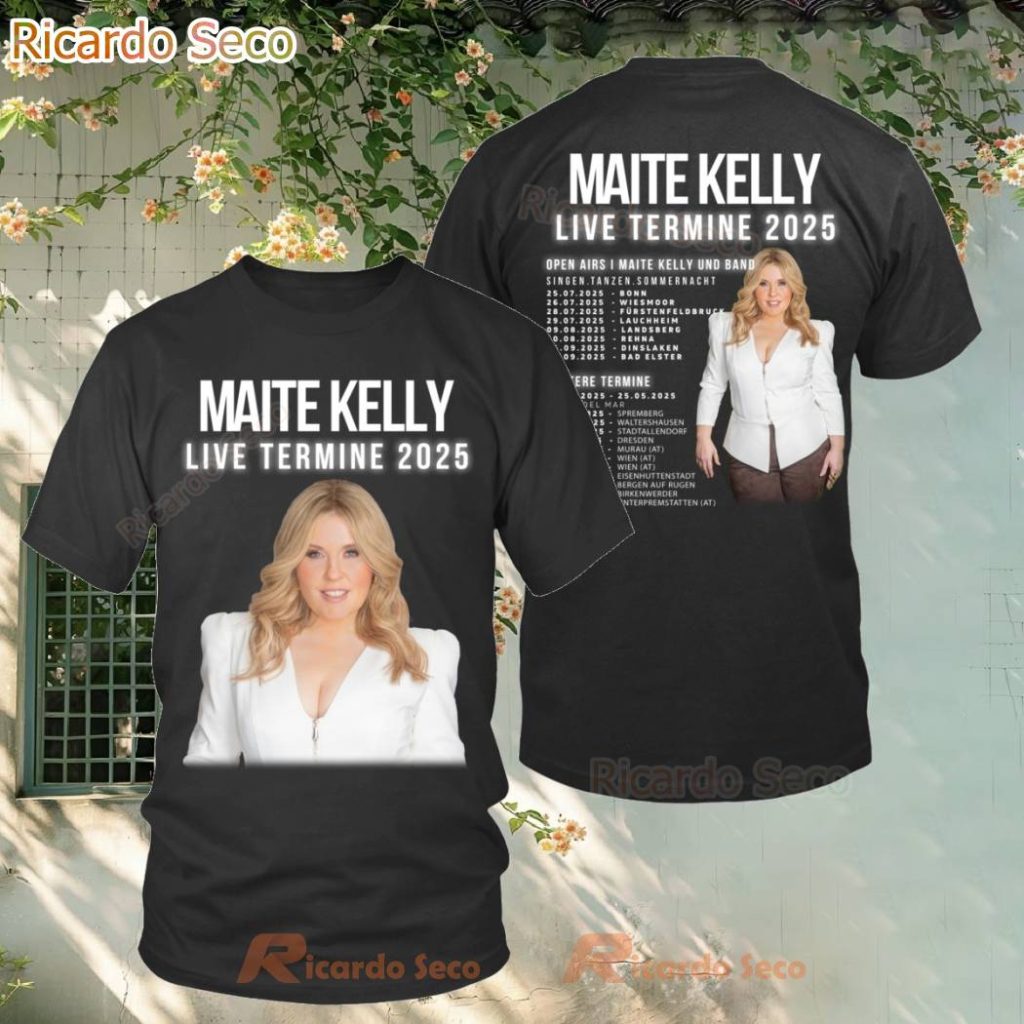 Maite Kelly Live Termine 2025 Tour T-shirt - Ricardo Seco Shop