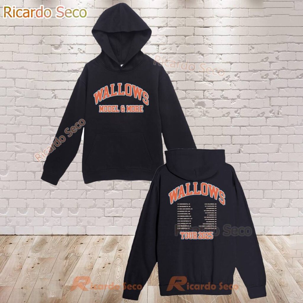 Wallows Model & More Tour 2025 Hoodie - Ricardo Seco Shop
