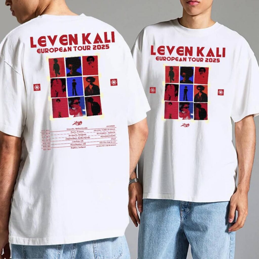 Leven Kali European Tour 2025 T-shirt - Ricardo Seco Shop