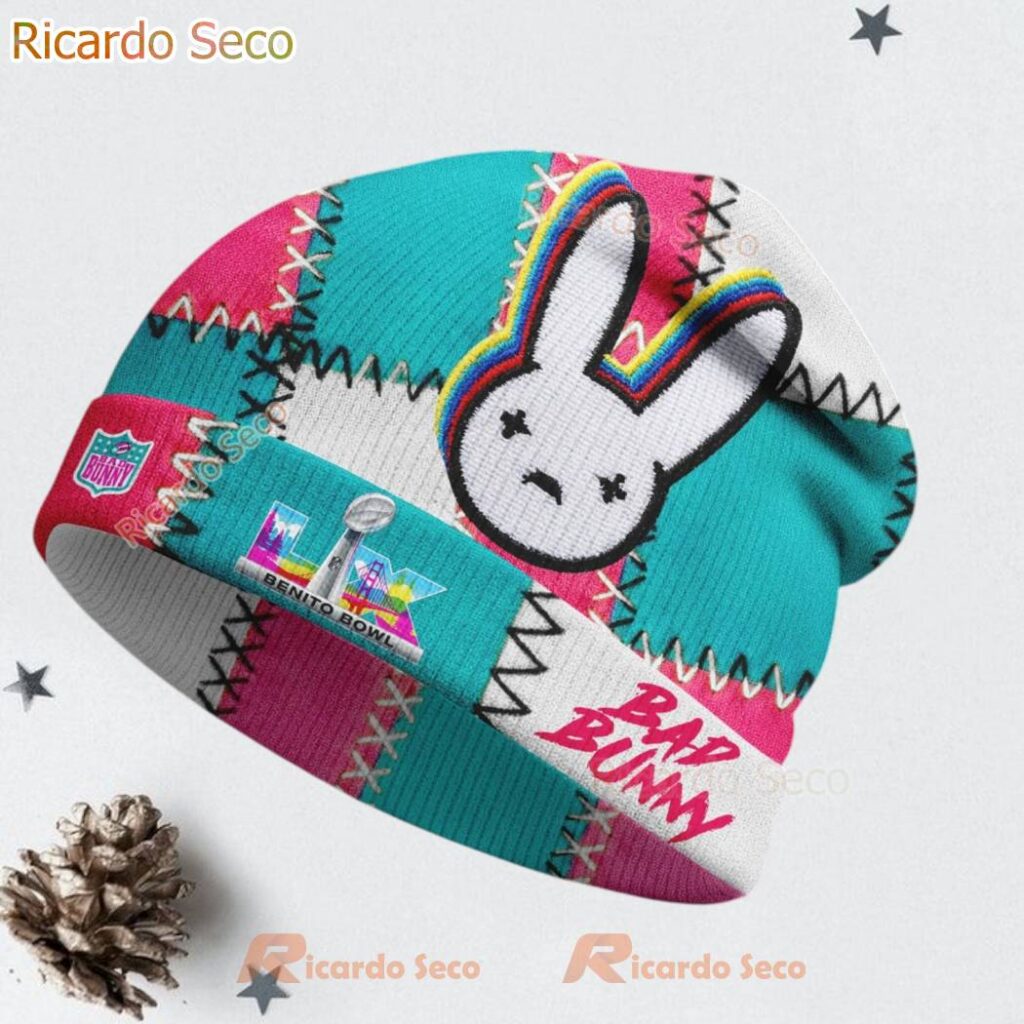 Bad Bunny Singer Custom Tumbler Premium Beanie Hat - Ricardo Seco Shop