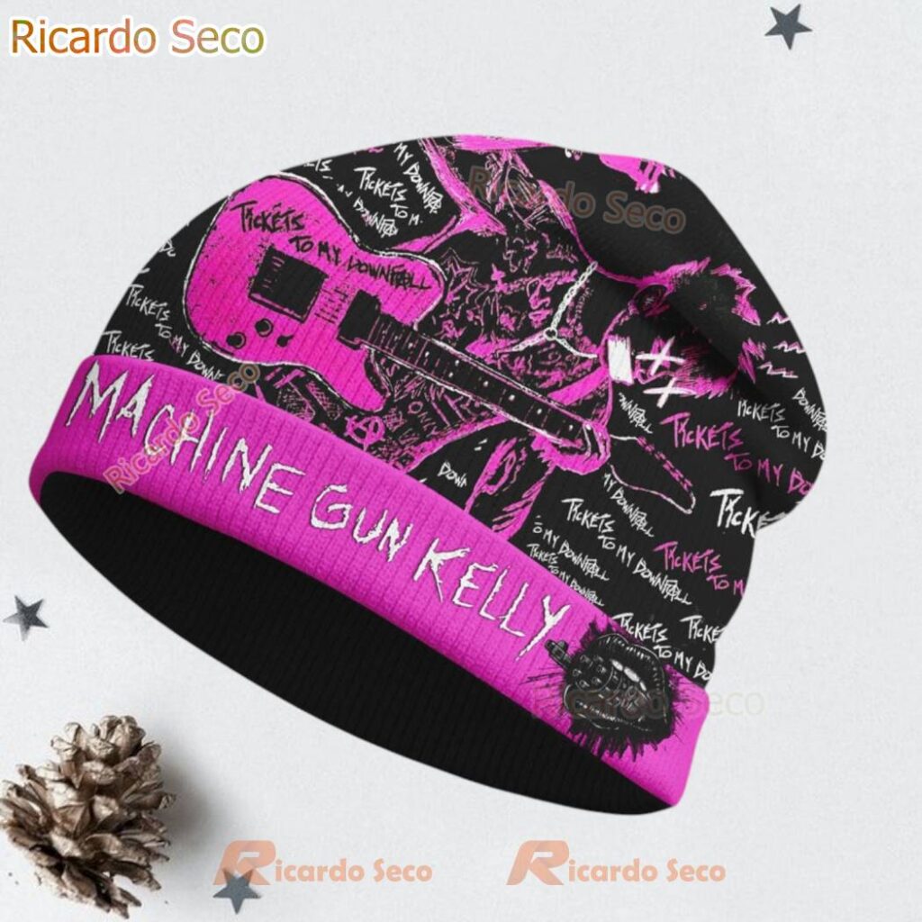 Machine Gun Kelly Tickets To My Downfall Beanie Hat - Ricardo Seco Shop