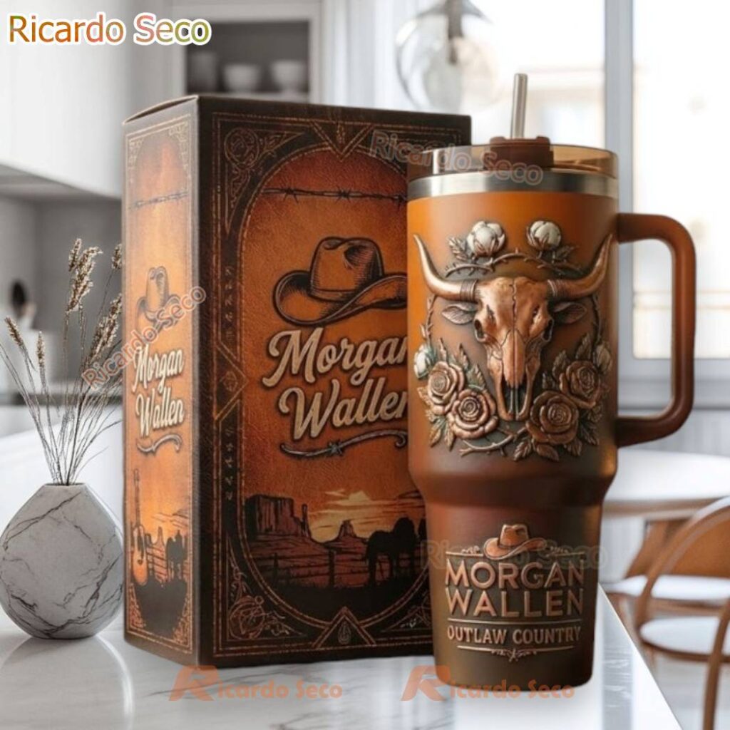 Morgan Wallen Outlaw Country Tumbler - Ricardo Seco Shop