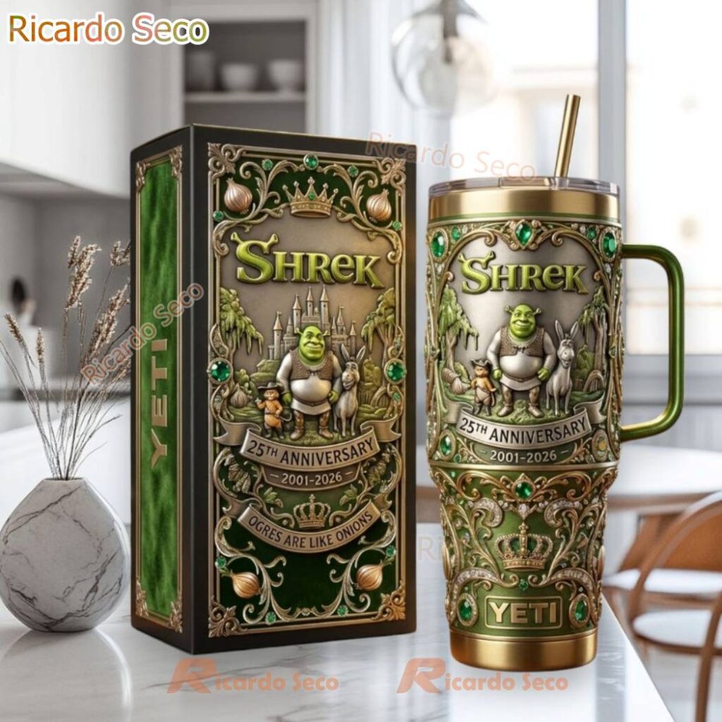 Shrek 25th Anniversary 2001 2026 Tumbler - Ricardo Seco Shop