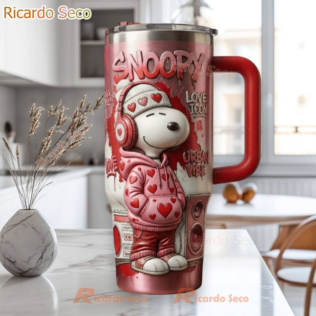 Snoopy Cartoon Custom Tumbler - Ricardo Seco Shop
