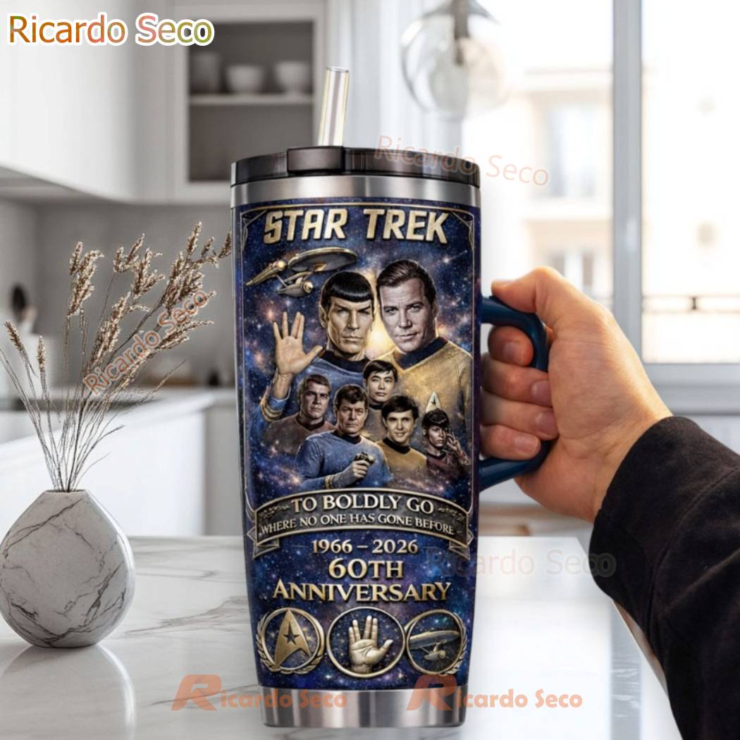 Star Trek To Boldly Go Where No One Has Gone Before 1966-2026 Tumbler ...